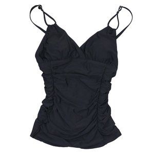 Calvin Klein | Swim | Calvin Klein Ruched Liquid Touch Tankini Top ...